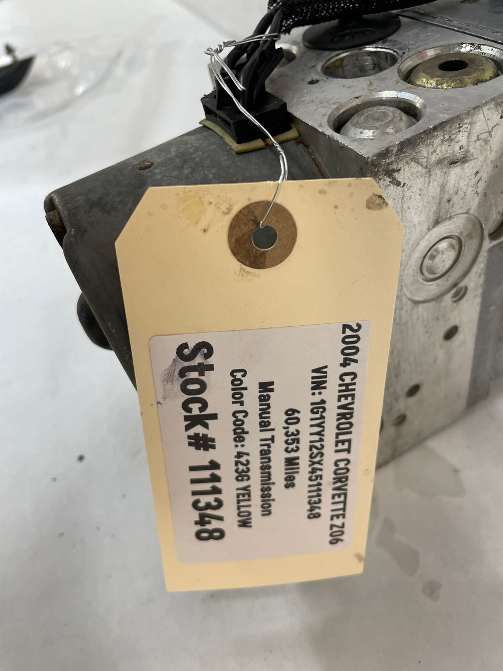 2004 Chevy C5 Corvette Z06 ABS Anti Lock Brake Pump Control Module OEM ...