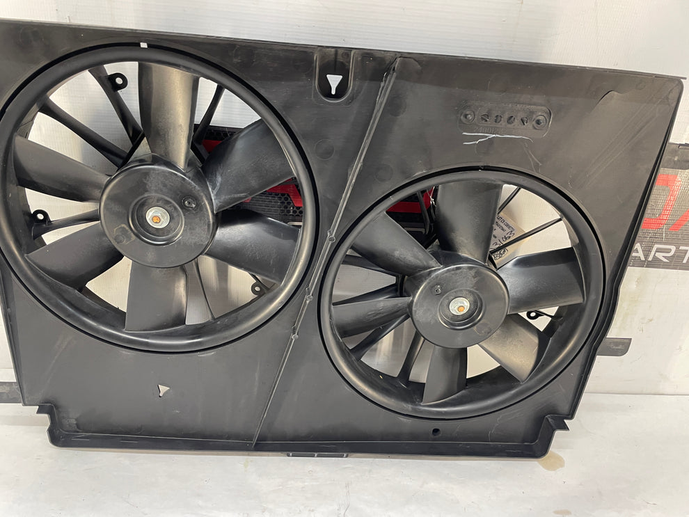 2004 Chevy C5 Corvette Radiator Electric Cooling Fans Assembly OEM