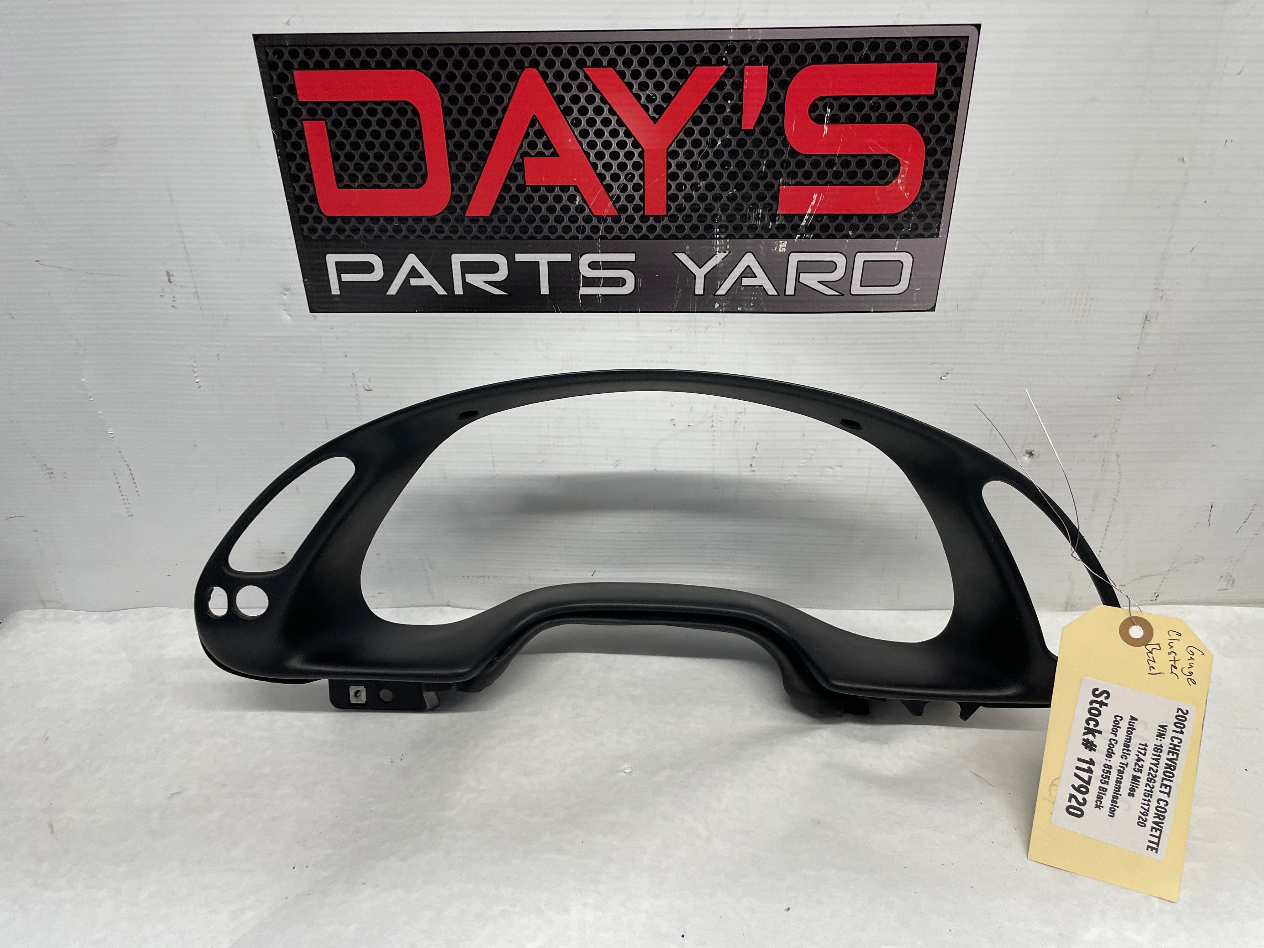 2001 Chevy C5 Corvette Speedometer Gauge Cluster Bezel Trim Panel OEM ...