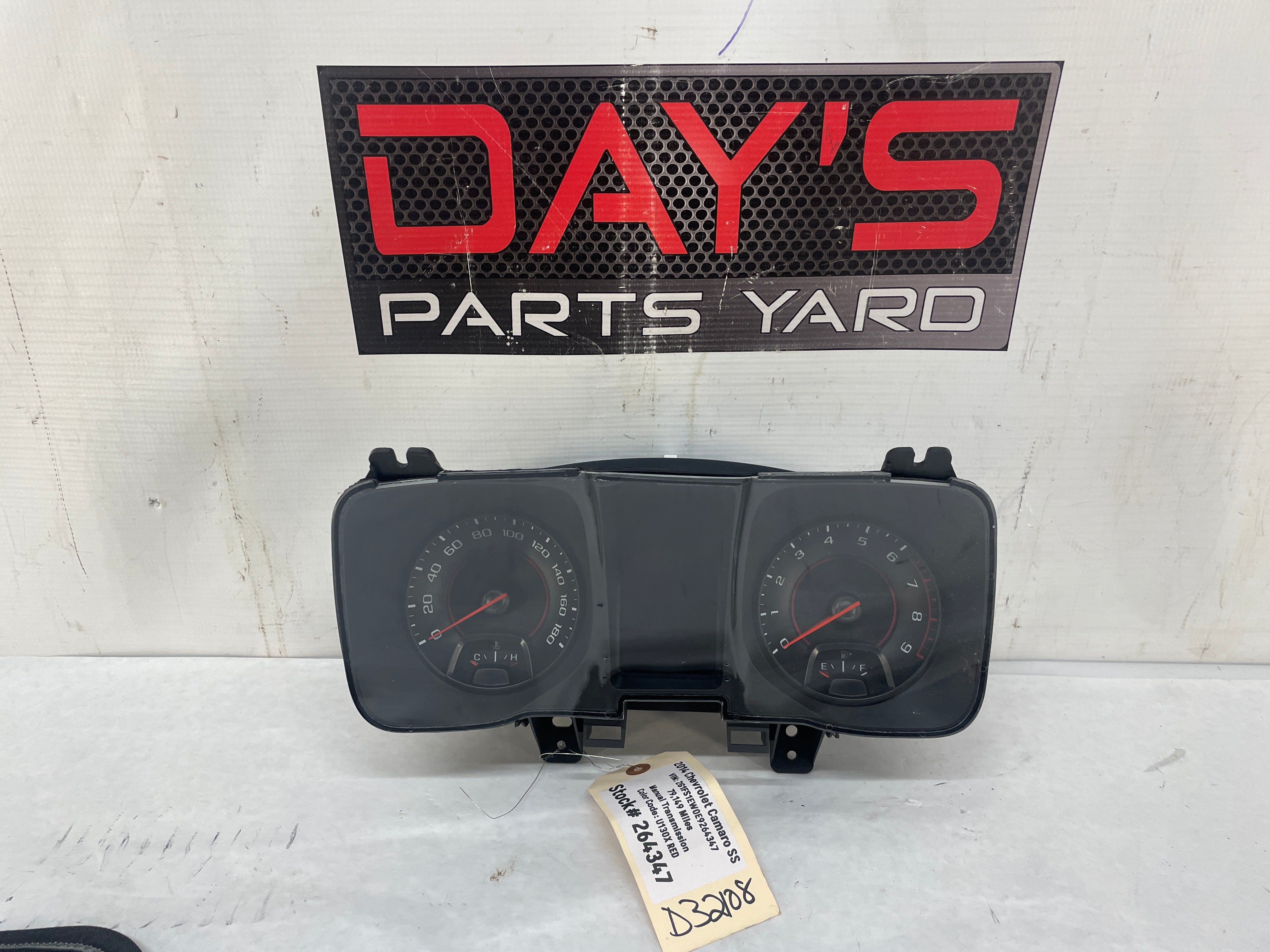 2014 Chevy Camaro SS Speedometer Instrument Gauge Cluster Assembly OEM ...