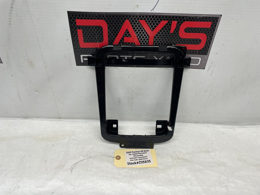 2009 Pontiac G8 Base Over Head Console Dome Light Frame Bracket Brace ...
