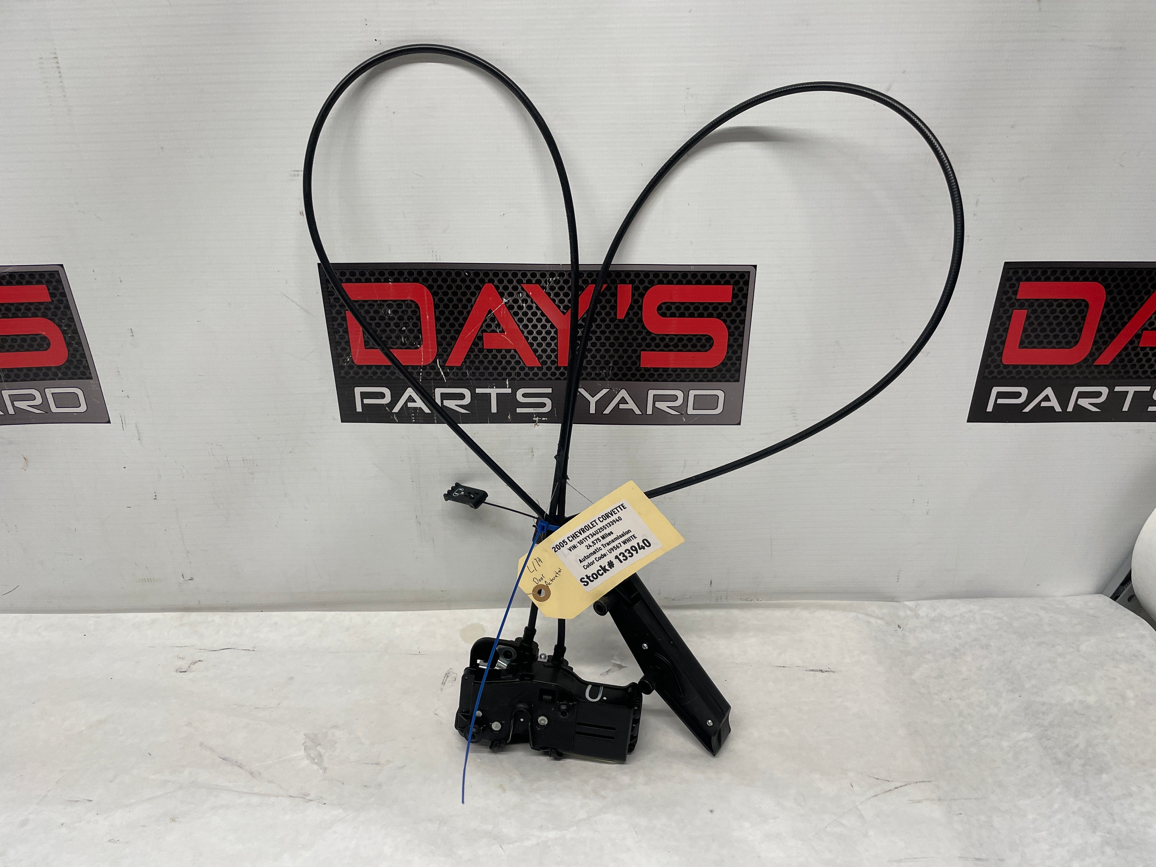 2005 Chevy C6 Corvette LH Driver Door Lock Latch Actuator Assembly OEM ...