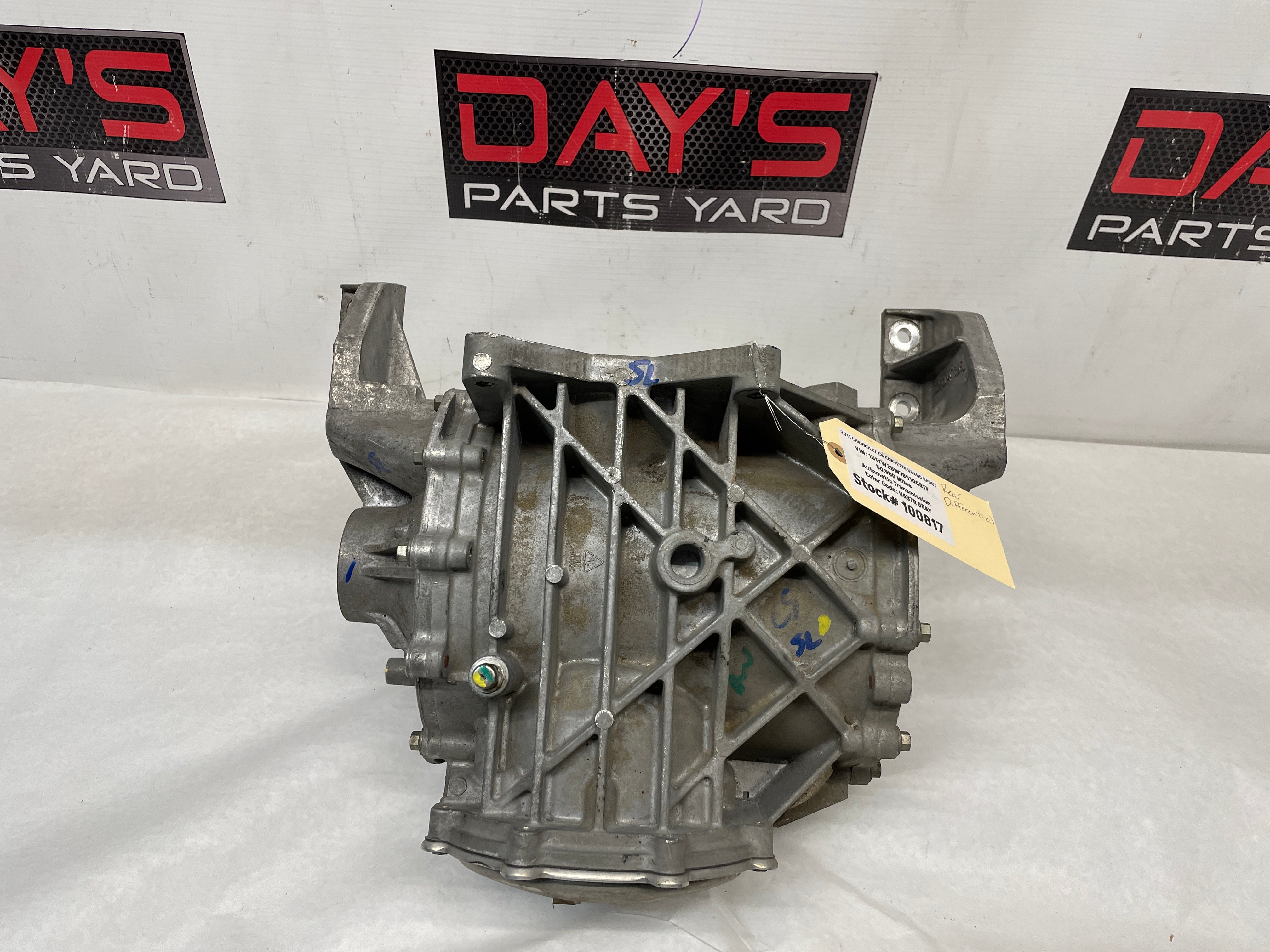 2011 Chevy C6 Corvette Grand Sport Rear End Rearend Differential ...