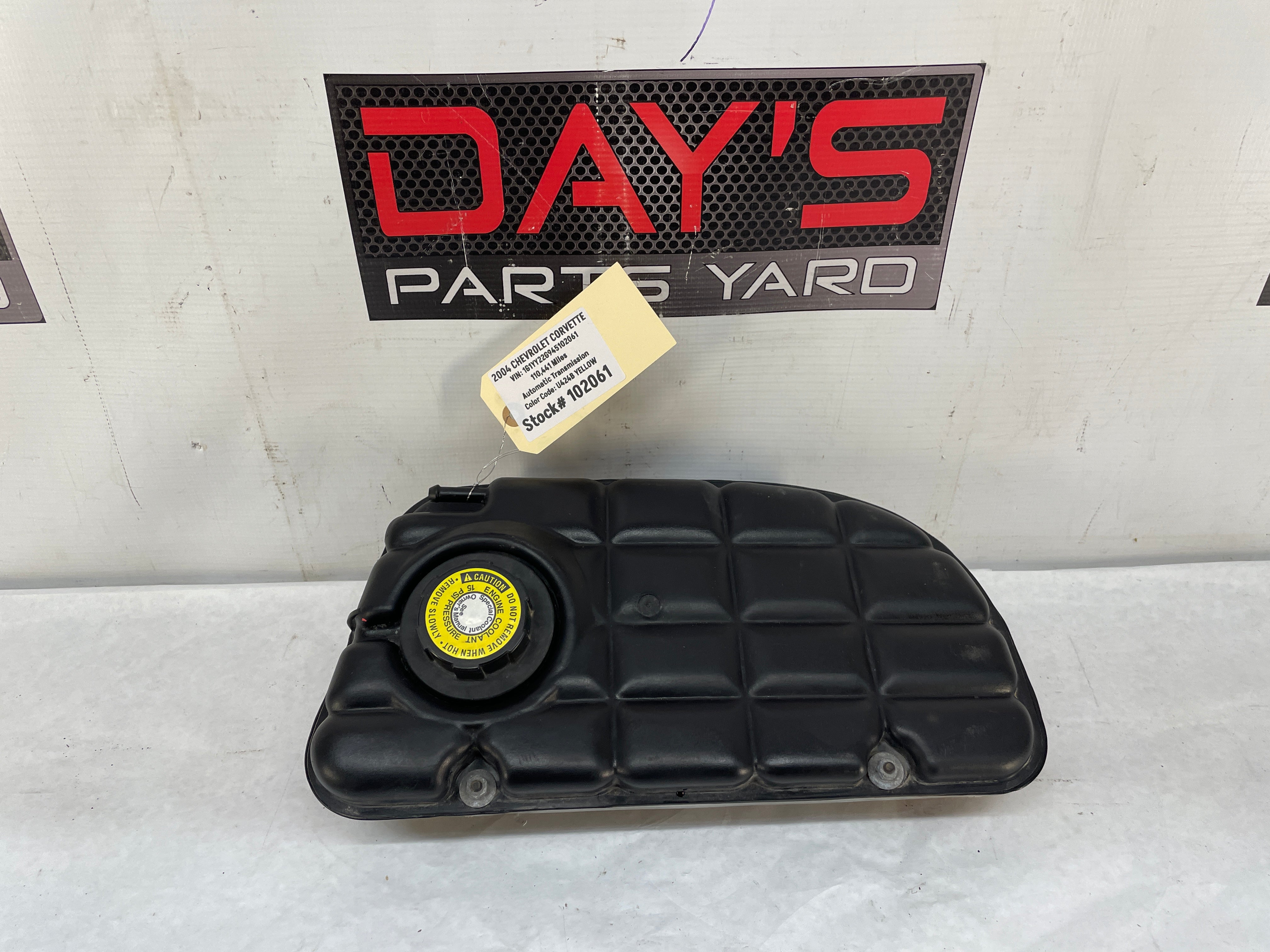 2004 Chevy C5 Corvette Radiator Coolant Overflow Expansion Reservoir S