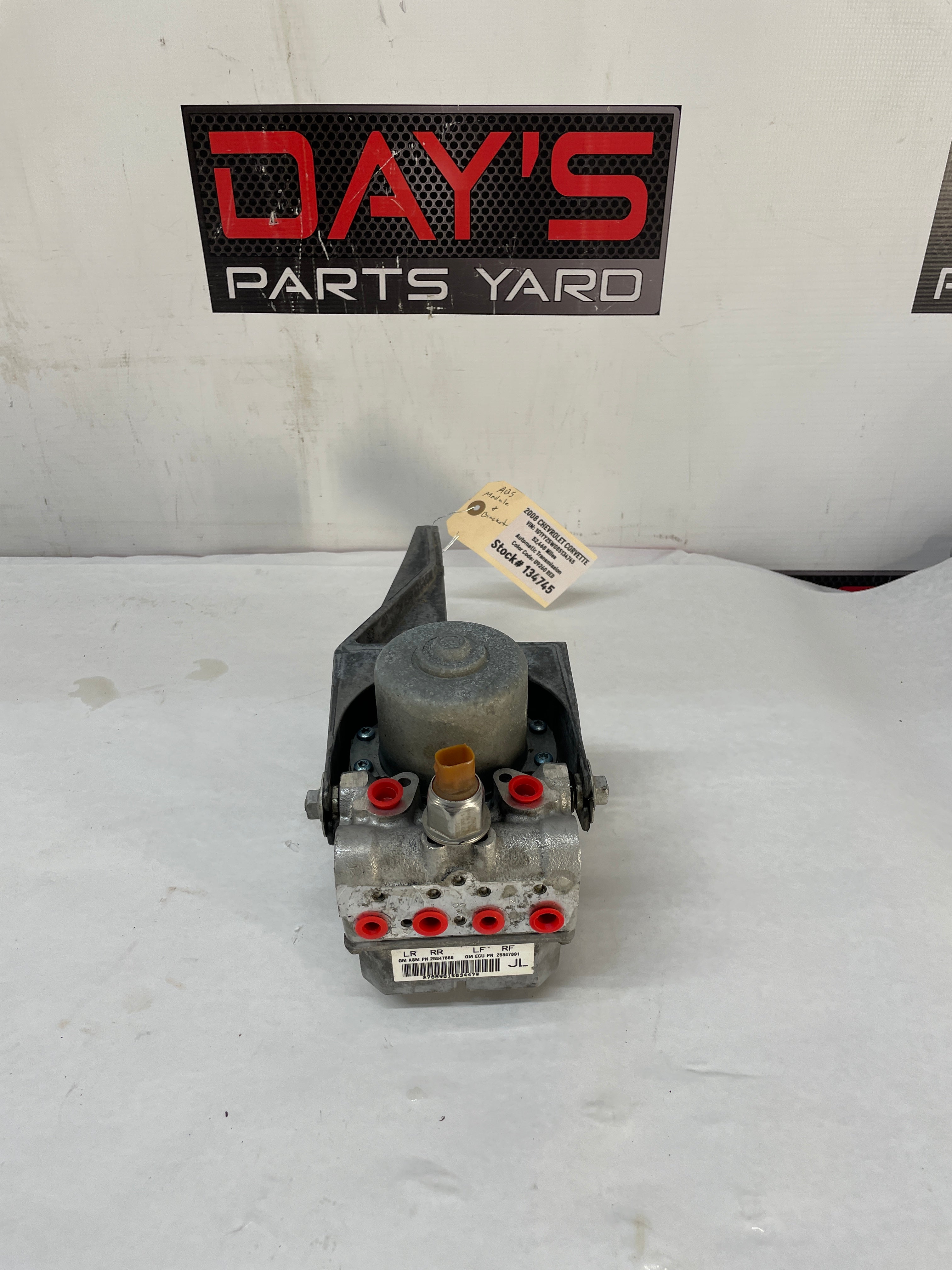 2008 Chevy C6 Corvette ABS Anti Lock Brake Pump Control Module w ...