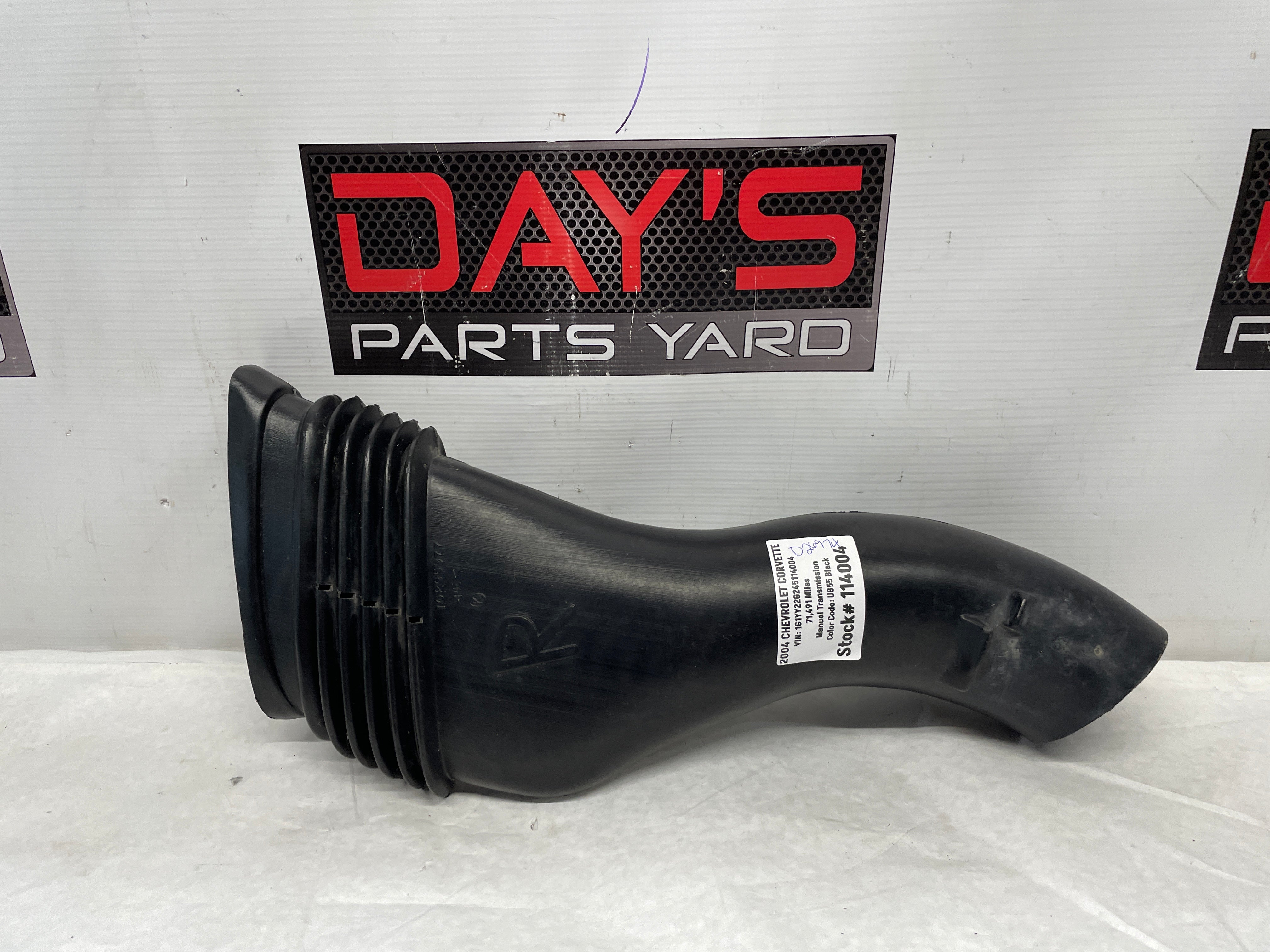 2004 Chevy C5 Corvette LH Driver Front Bumper Brake Cooling Duct OEM ...